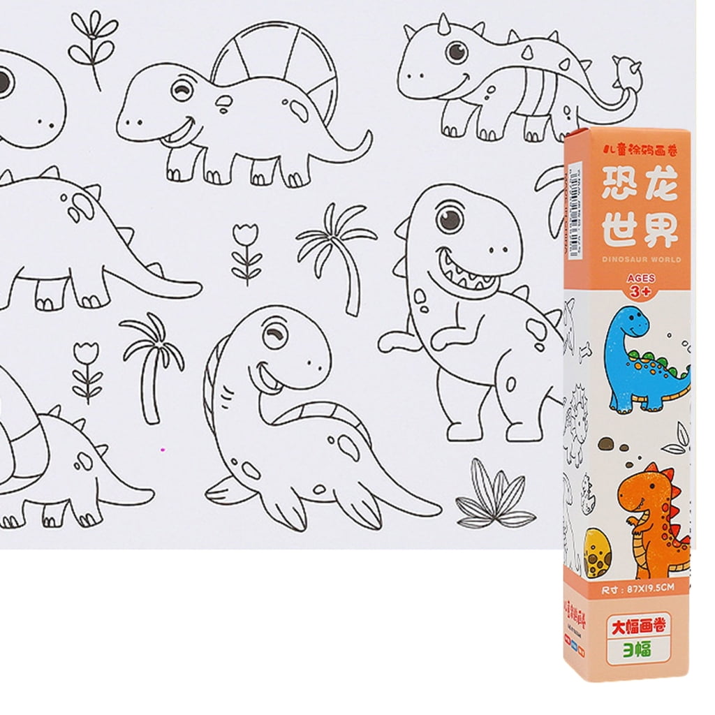 Children's Art Supplies Large Size Paper Roll DIY Painting Paper ...