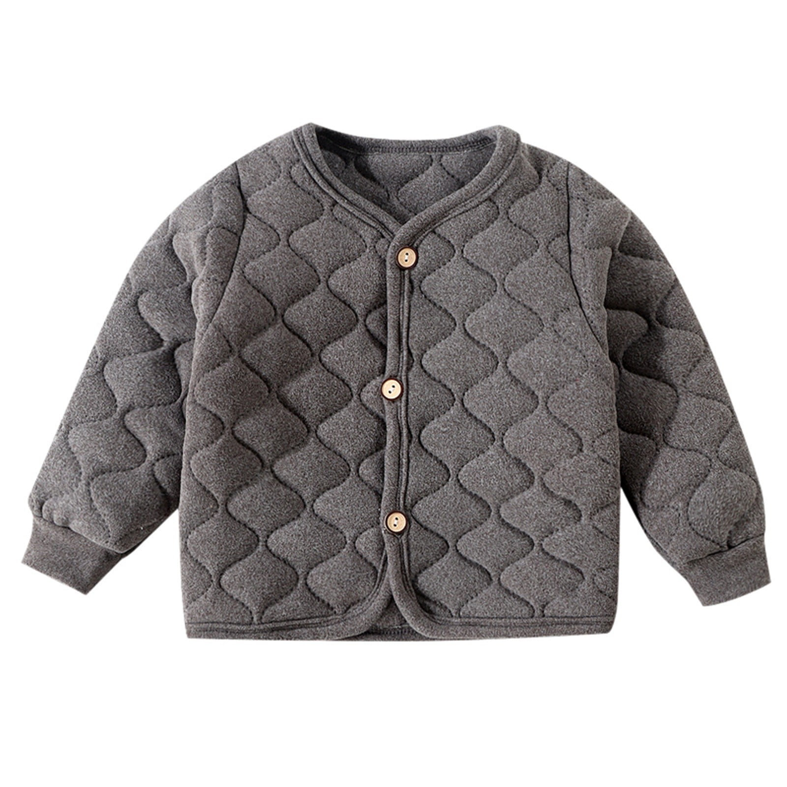 Children's Autumn And Winter Warm Inner Padded Coat With Extra Thick ...