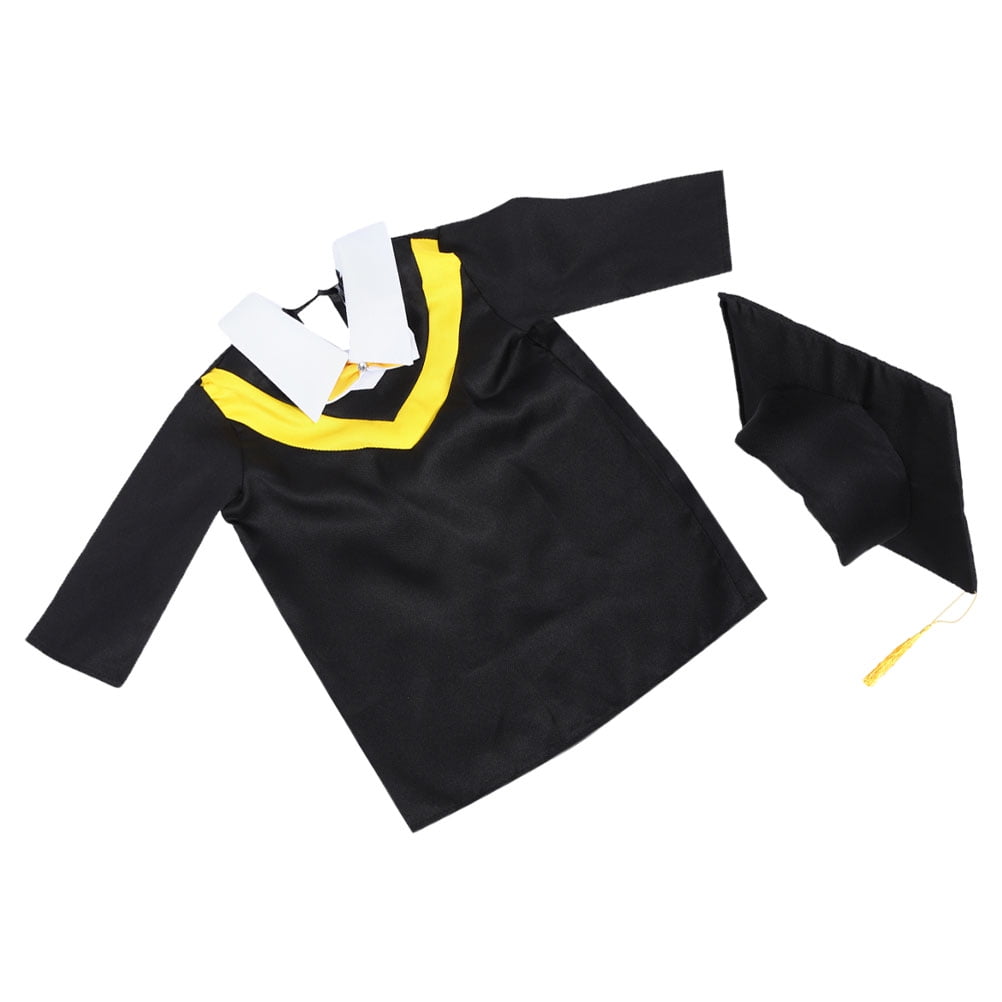 Children's Bachelor's Clothes Cap and Gown Kids Graduation Hat for Kids ...
