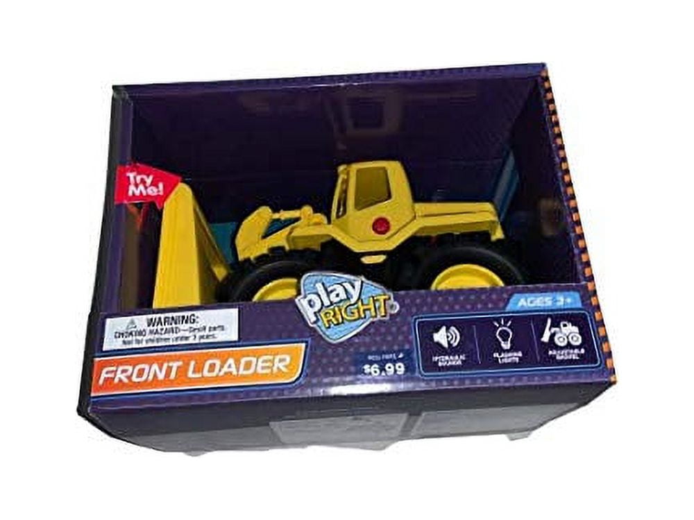 Children's Battery Operated Front Loader Construction Toy Bulldozer ...