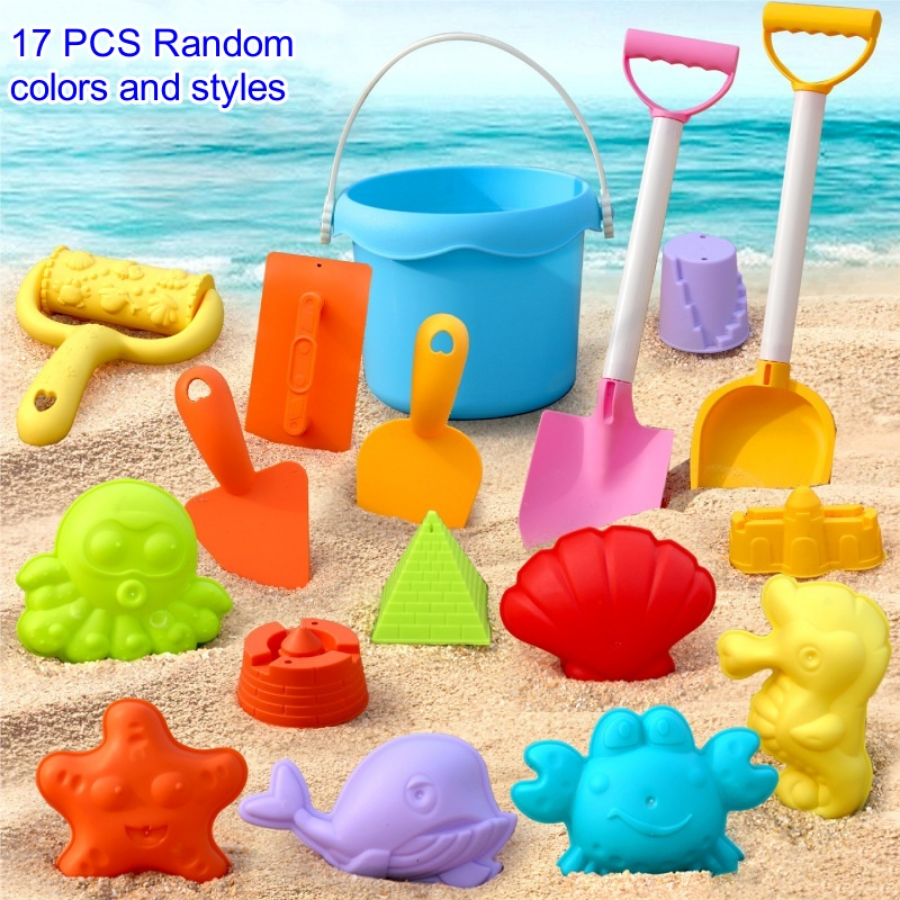 Children's Beach Toy Set, ATV, Sand Digging and Water Toy, Beach Bucket ...