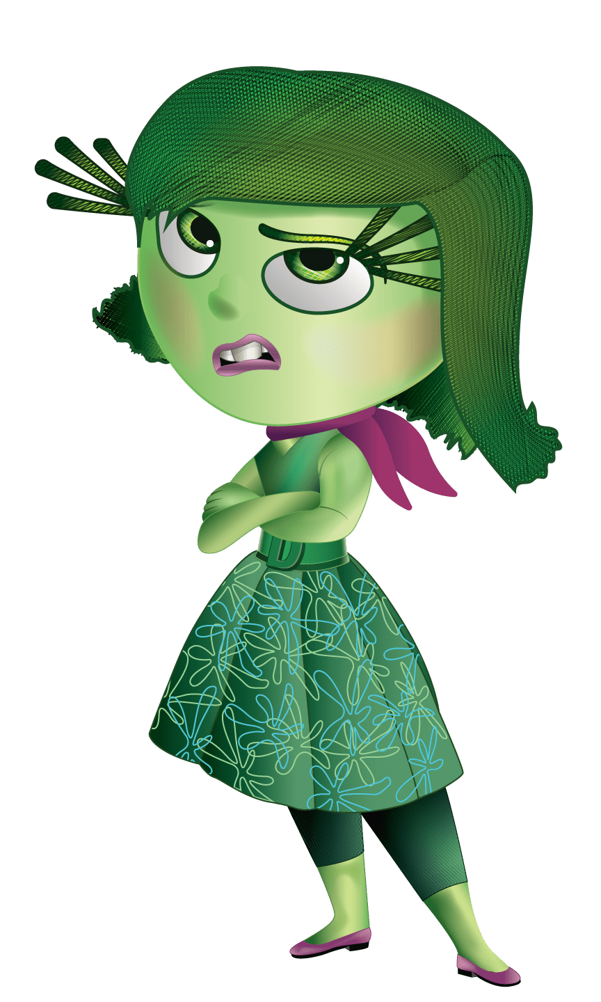 Children's Bedroom Living Room Riley's Green Emotion Disgust Decor ...