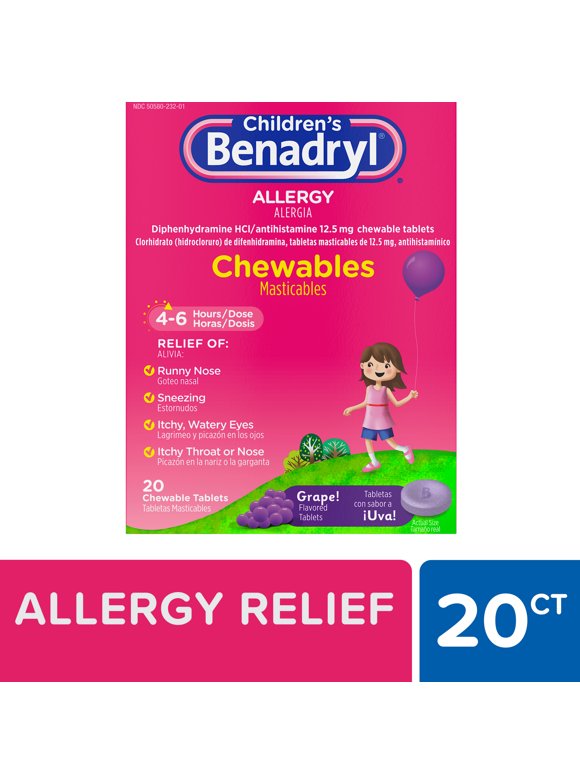 Benadryl in Allergy Medicine - Walmart.com