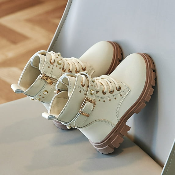 Children's Boots, Single Boots, British , Side Zipper Short Boots ...