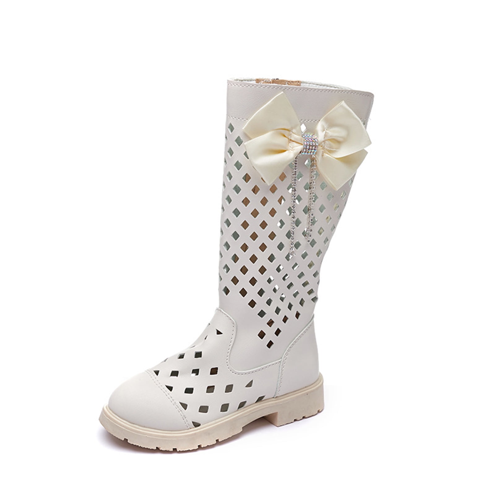 Children's Boots, Soft Soled British Cool Boots, Comfortable Hole Boots ...