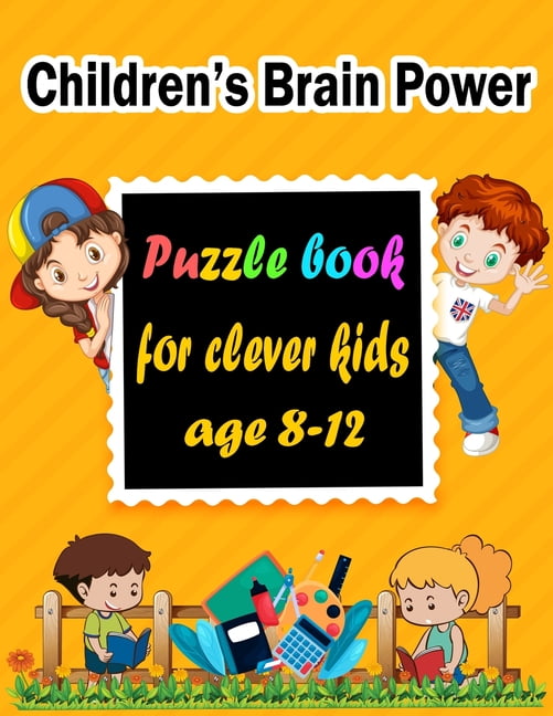 Children's Brain Power: Puzzle books for clever kids age 8-12 - Word ...