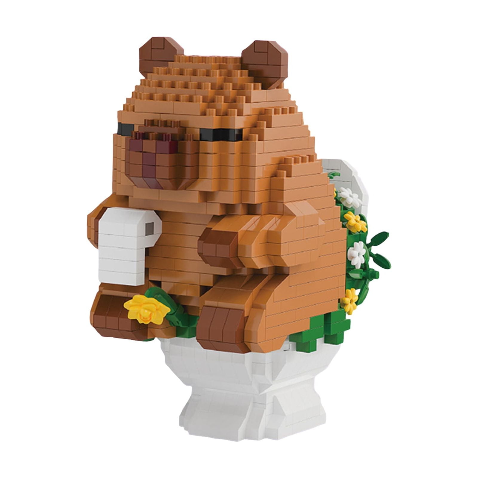 Children's Building Block Figurines, Adorable Bear Design With Safe Abs ...