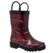 Children's PVC Boot with Light-Up Outsole Red - Walmart.com