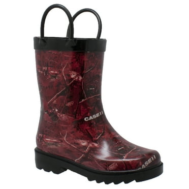 Children's PVC Boot with Light-Up Outsole Red - Walmart.com