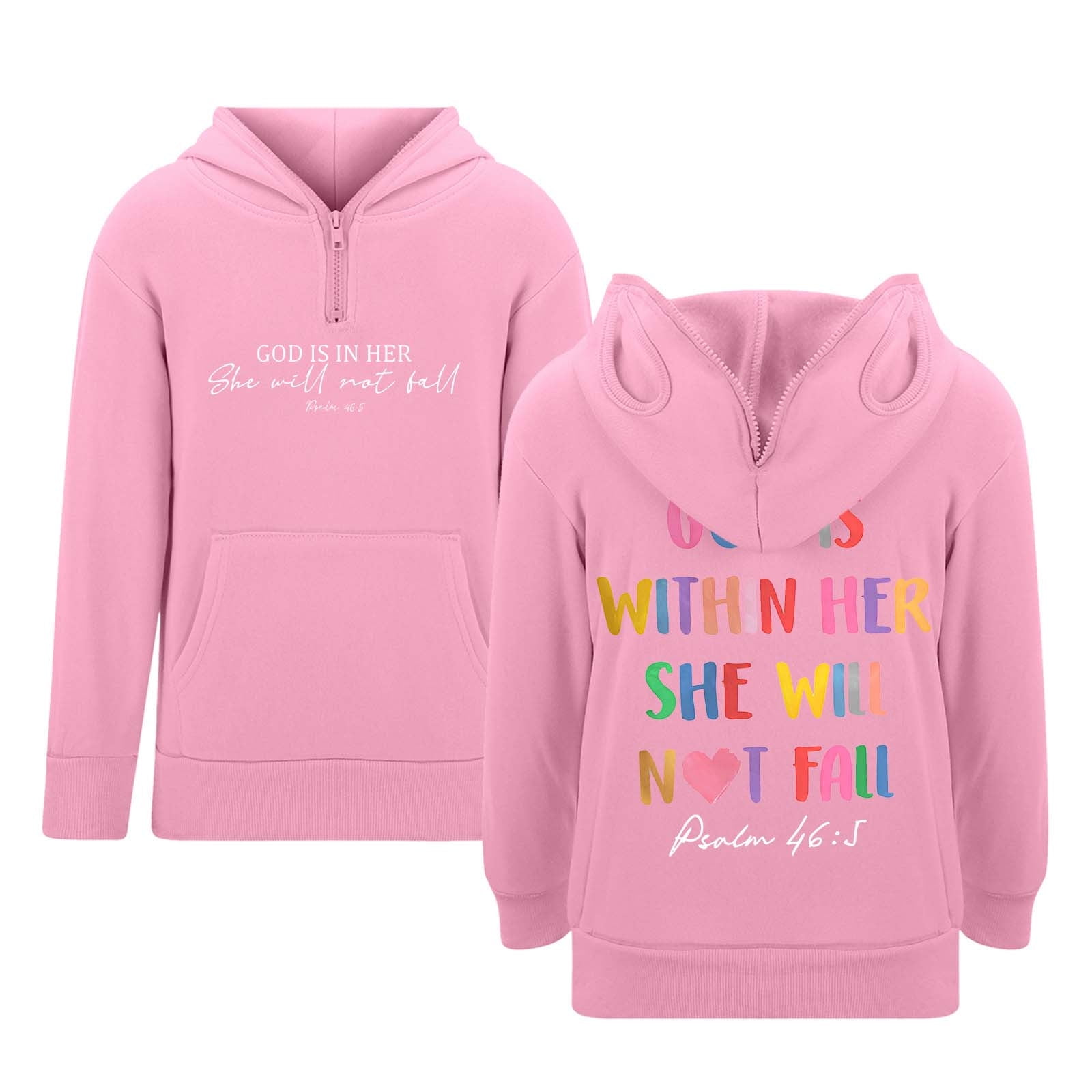 Children's Casual And Cute Printed Hoodies Sweatshirts Sweatshirts With ...