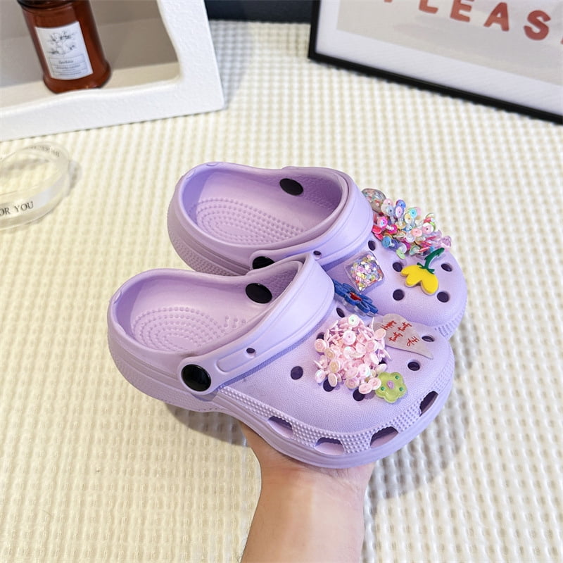 Children's Clog Shoes Dopamine Summer Girls' Sandals Non-Slip New ...