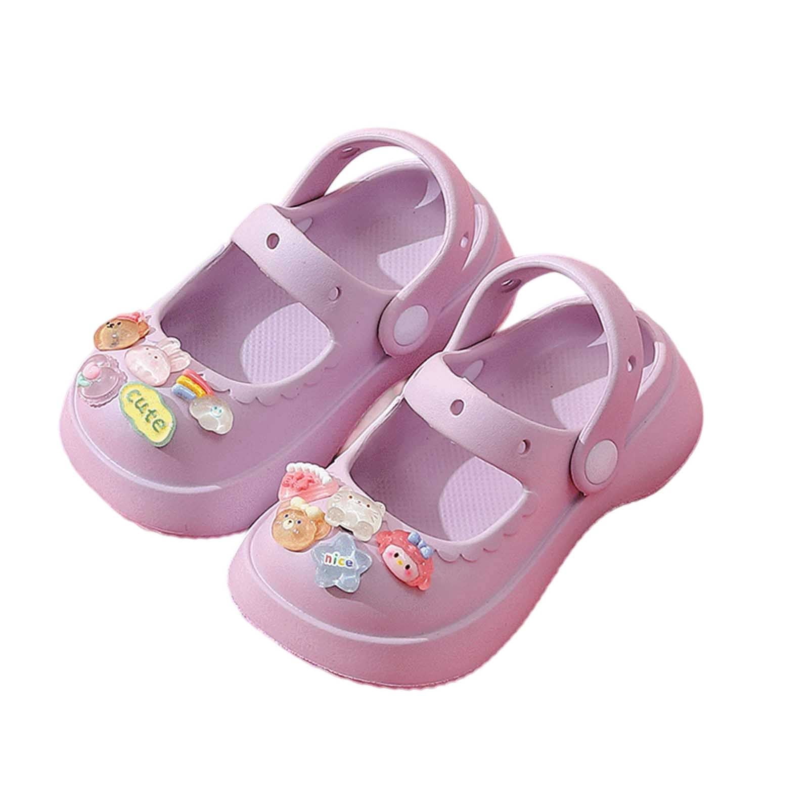 Children's Clogs Boys and Girls Classic Graphic on Slides Sandals One ...
