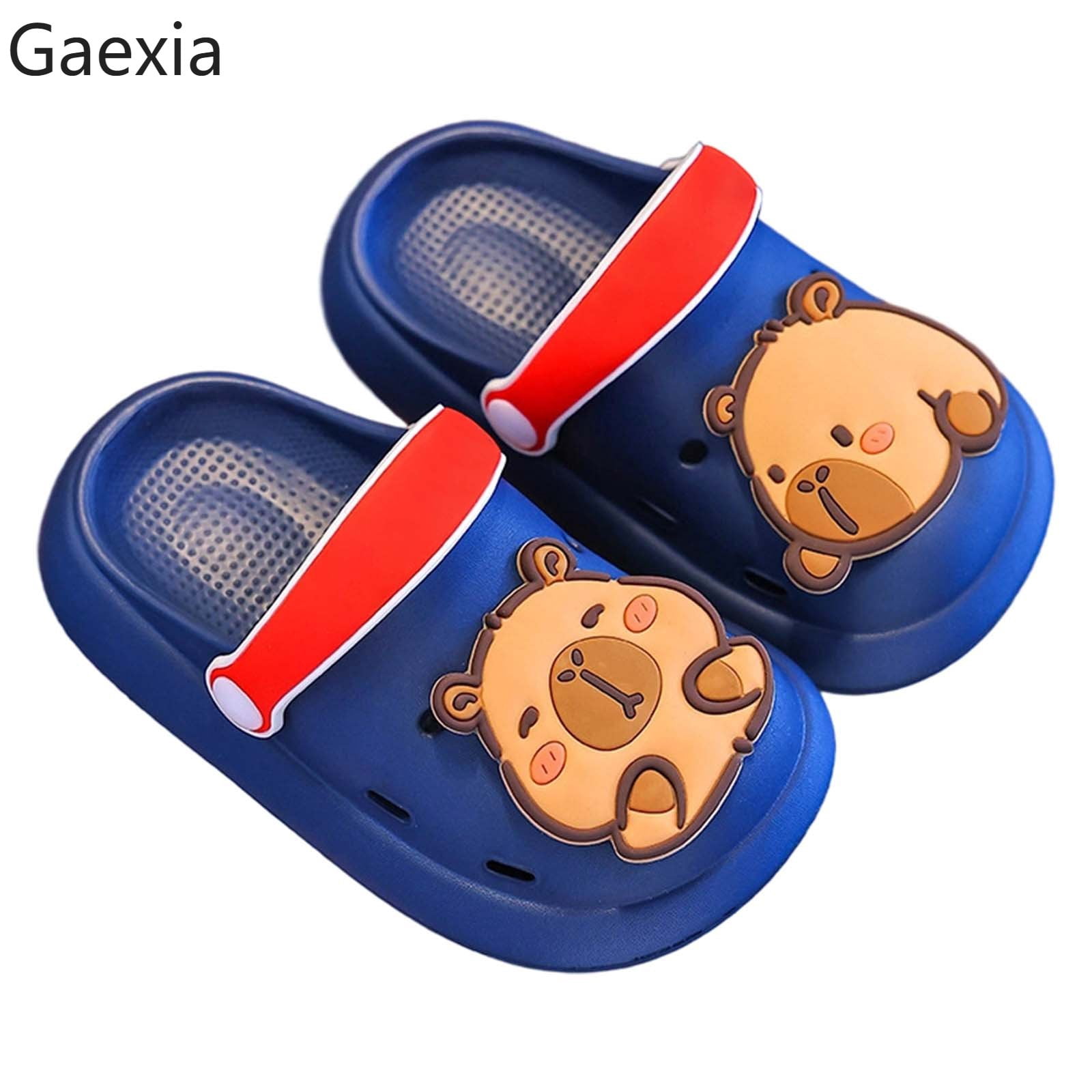 Children's Clogs Boys and Girls Cute Cartoon Girls Garden Shoes One ...