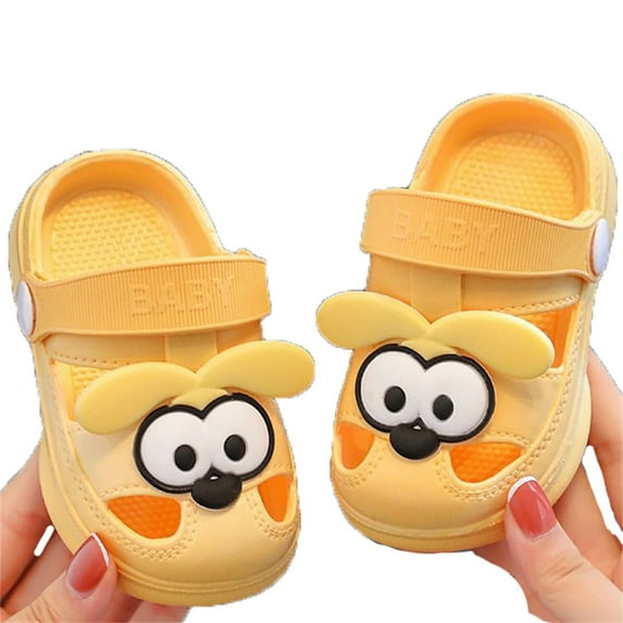 Children's Clogs Boys and Girls Cute Cartoon Slip on Garden Clogs ...