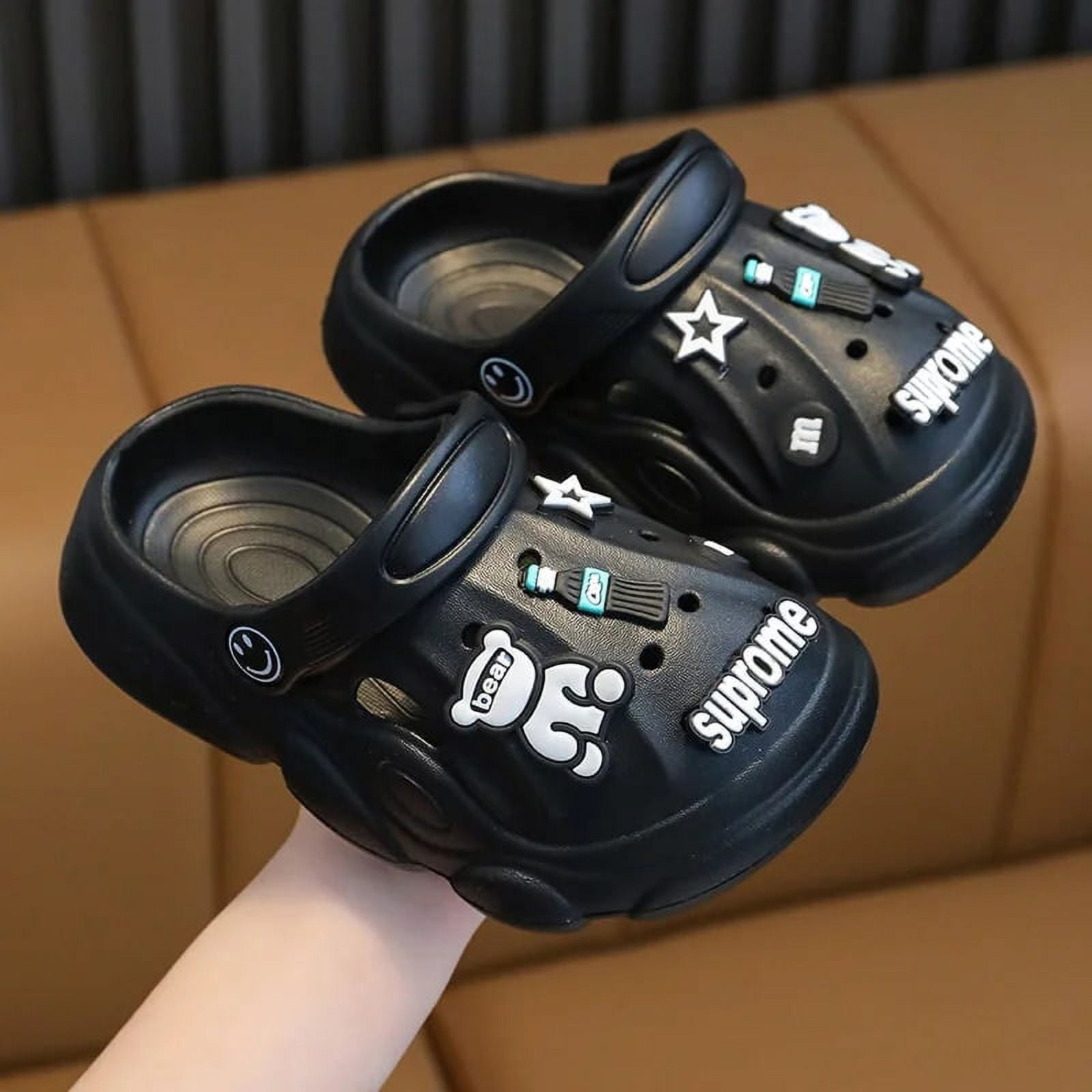 Children's Clogs For 3-10 Year Kids Sandals Cool Mules Outer Wear ...