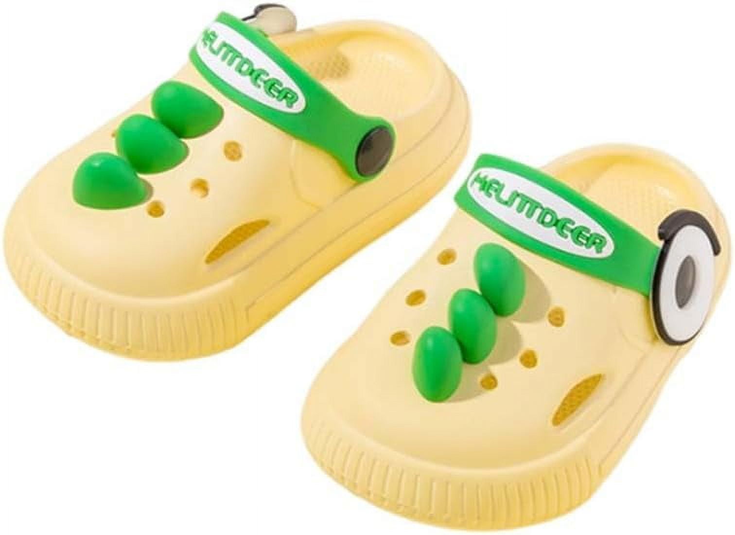 Children's Clogs Kids Dinosaur Sandals Cute Clogs Cartoon Garden Shoes ...