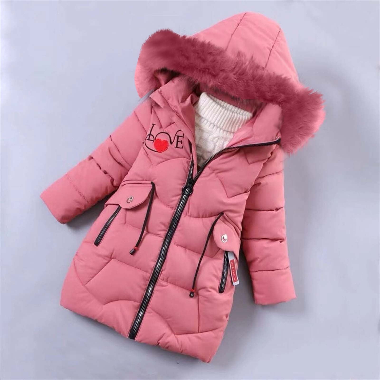 Children's Clothing Winter Clothing Girls' Hooded Jacket Winter Style ...