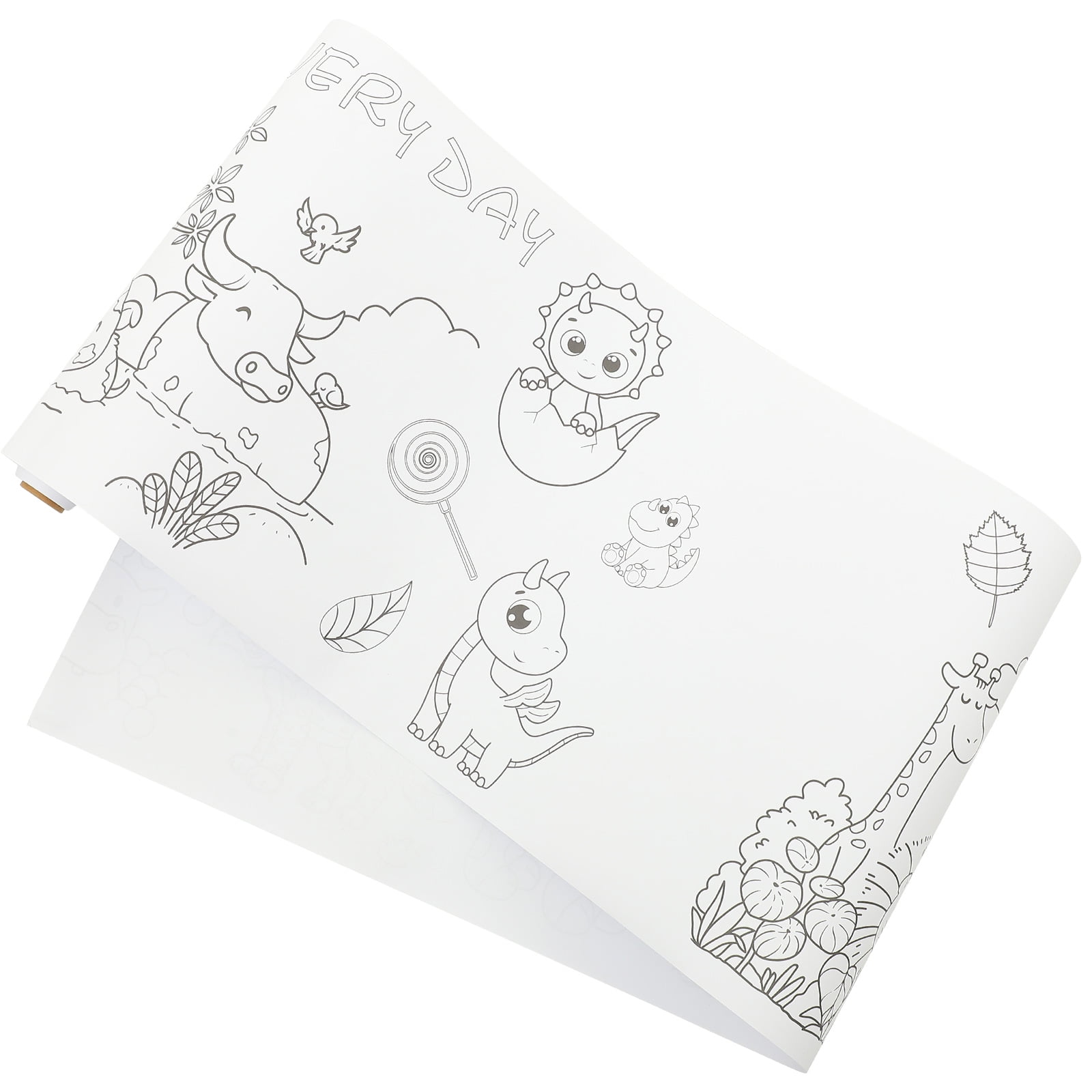 Children's Coloring Scroll Posters for Kids Graffiti Paper Wall ...