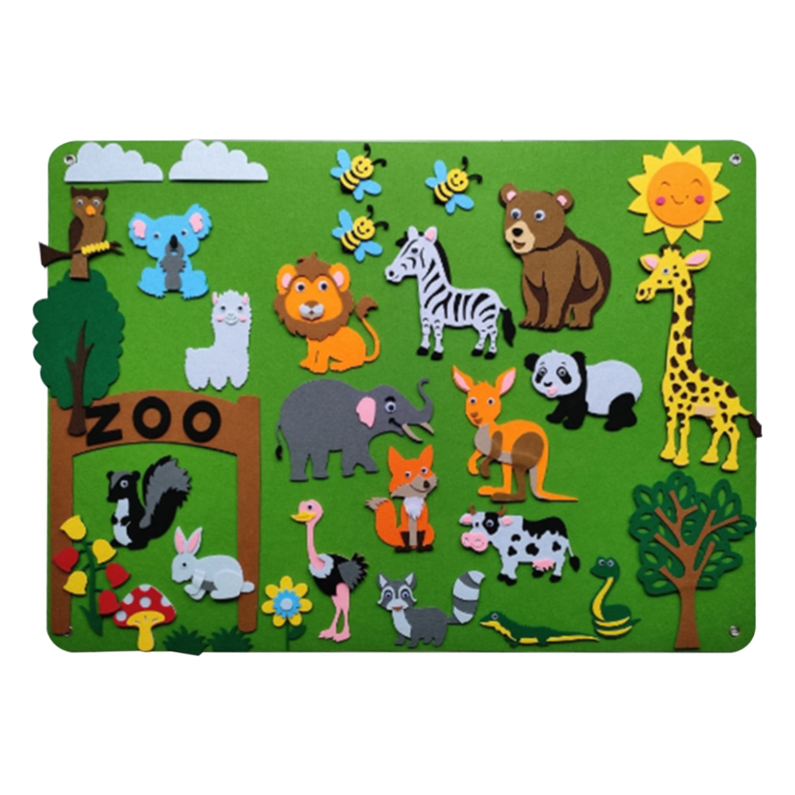 Children's DIY Zoo Decoration Sticker Toy, Fun and Creative Sticker Set ...