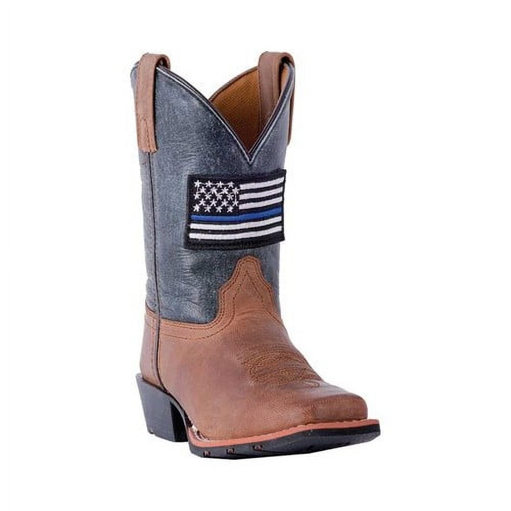 Children's Dan Post Boots Thin Blue Line Cowboy Boot DPC2956 Children ...