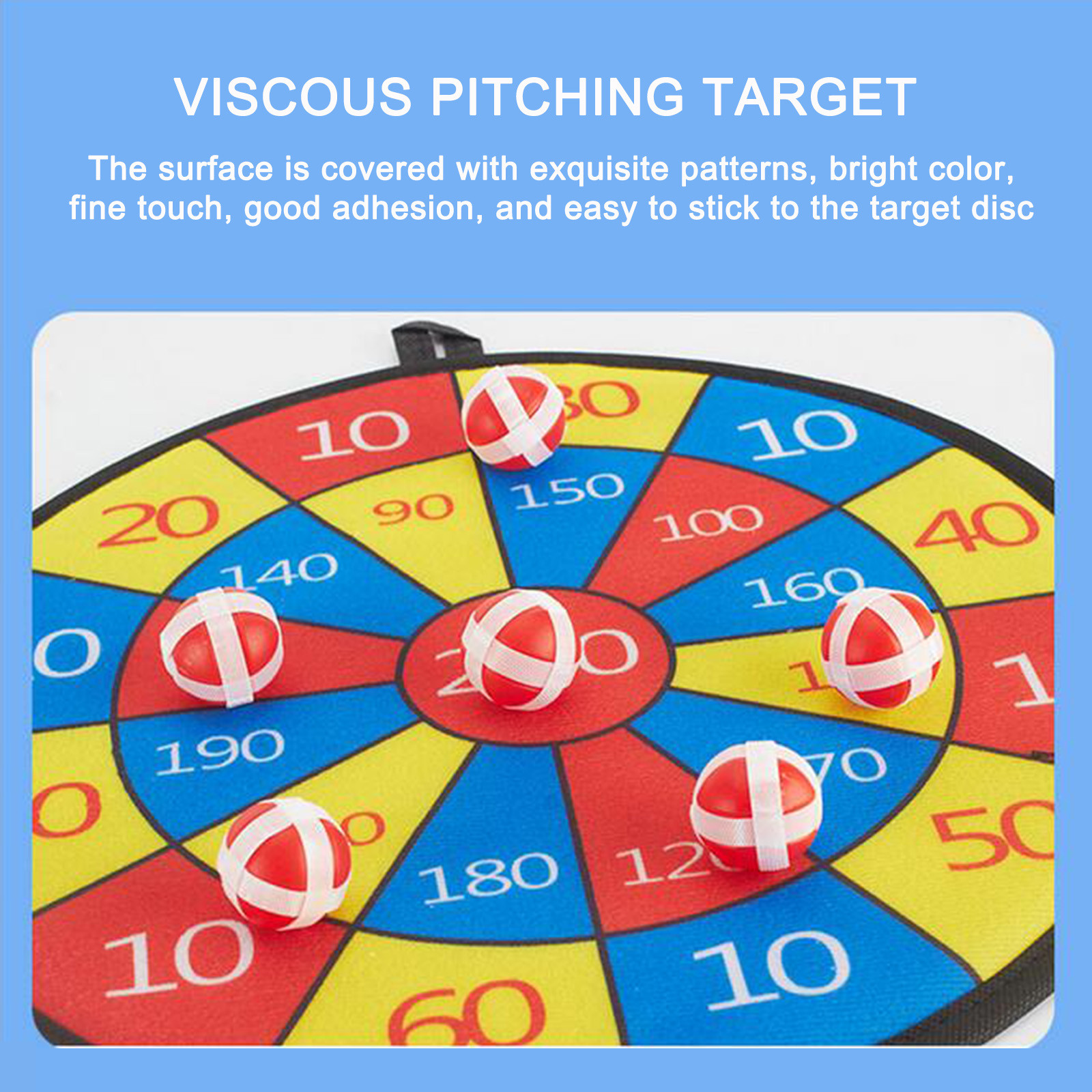 Children's Dart Board Set - Fun Indoor and Outdoor Throwing Game with ...
