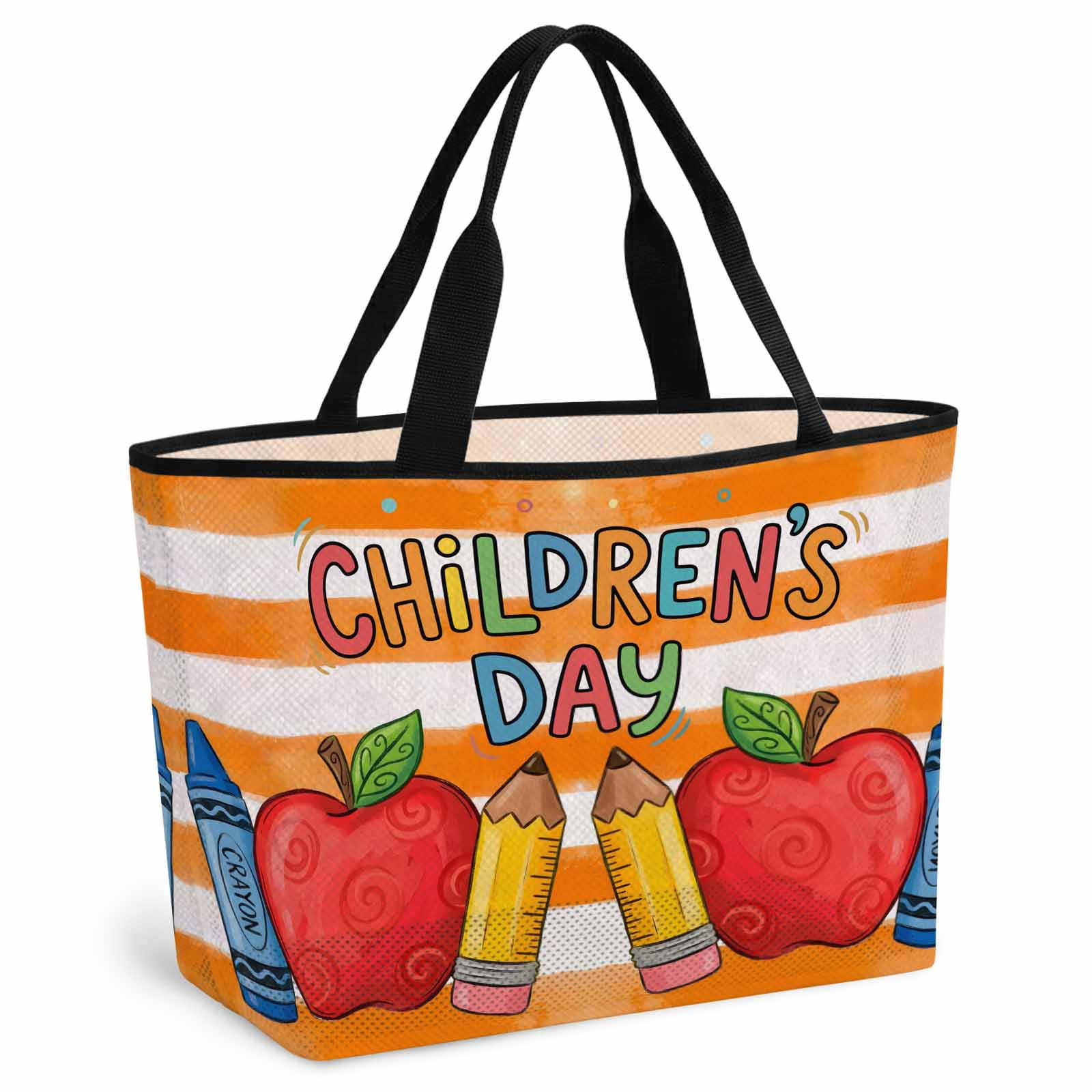 Children's Day Beach Bag for Women, Large Breathable Mesh Beach Tote ...