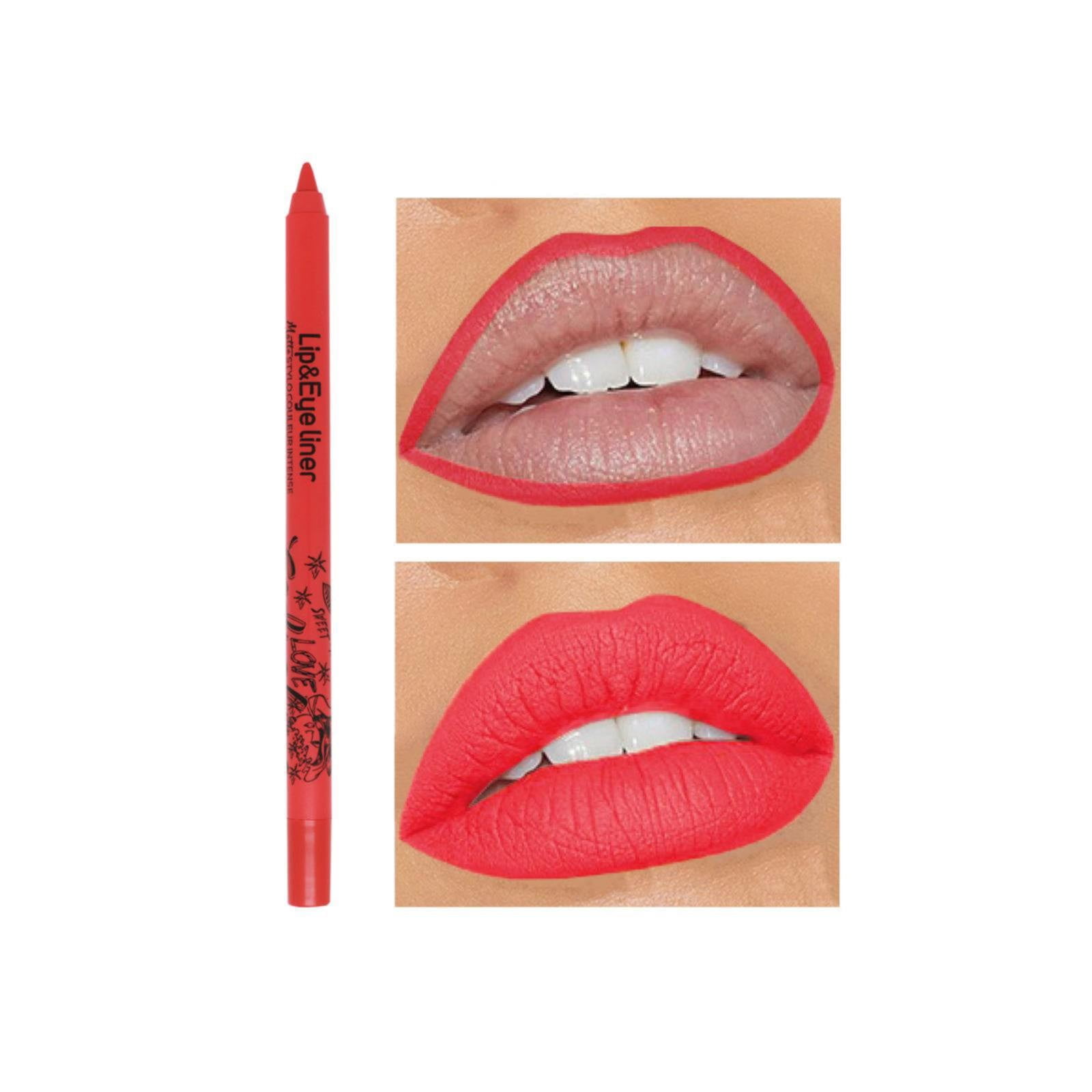 Children's Day Clearance Lip Oul Makeup 20 Colors of Lip Liner Lipstick ...