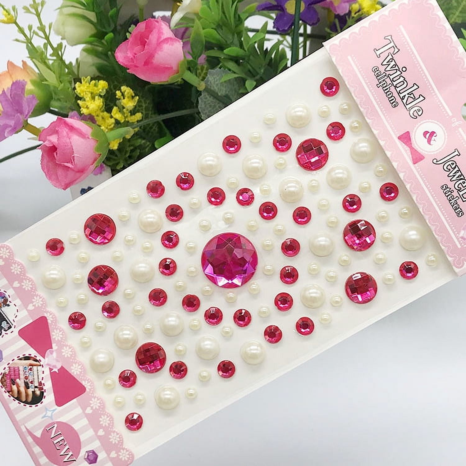 Children's Diamond Crystal Acrylic Sticker Diamond Kindergarten DIY ...