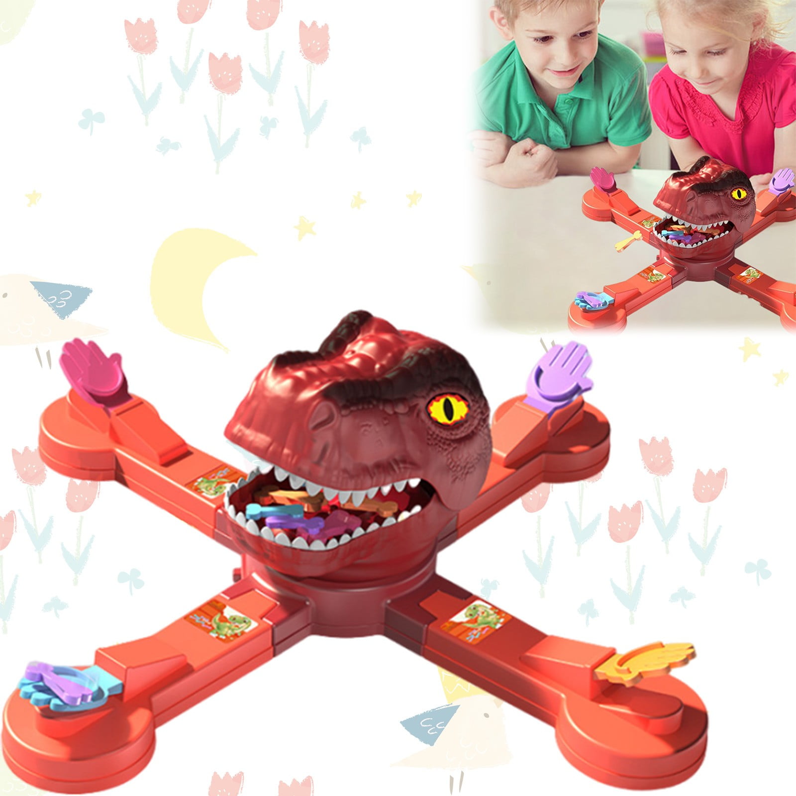 Children's Dinosaur Leisure Multi Person Interactive Fun Empty Dinosaur ...