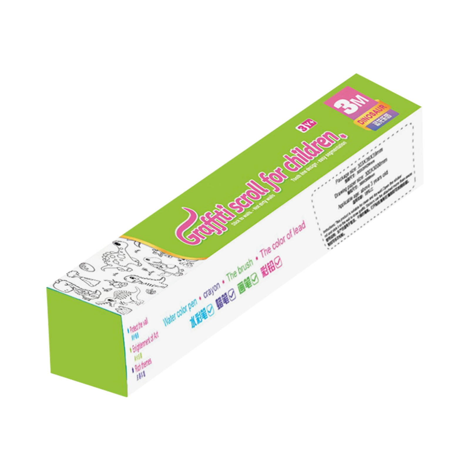 Children's Drawing Roll 11.8x118 Inch, 2025 New Pasteable Large ...