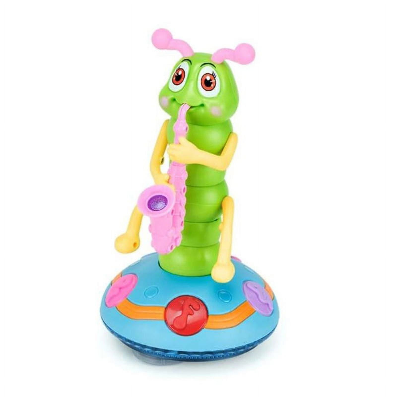 Children's Electric Caterpillar Saxophone Toys, Dancing Saxophone ...