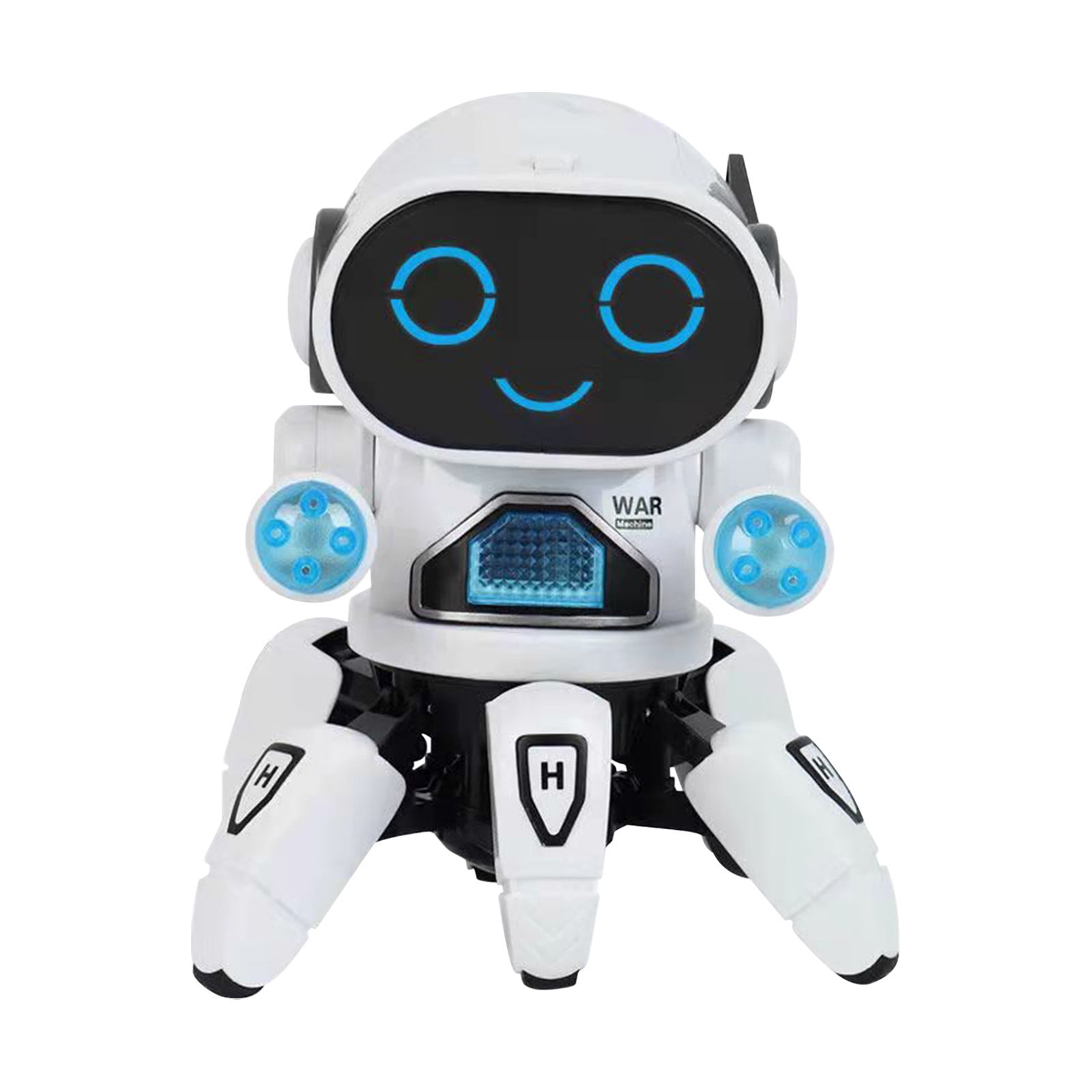 Children's Electric Universal Robot Cool Music Mechanical Walking Robot ...