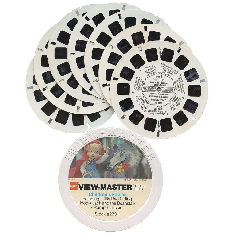 Children's Fables - 7 View-Master Reels - vintage - 3D Reels Plus ...
