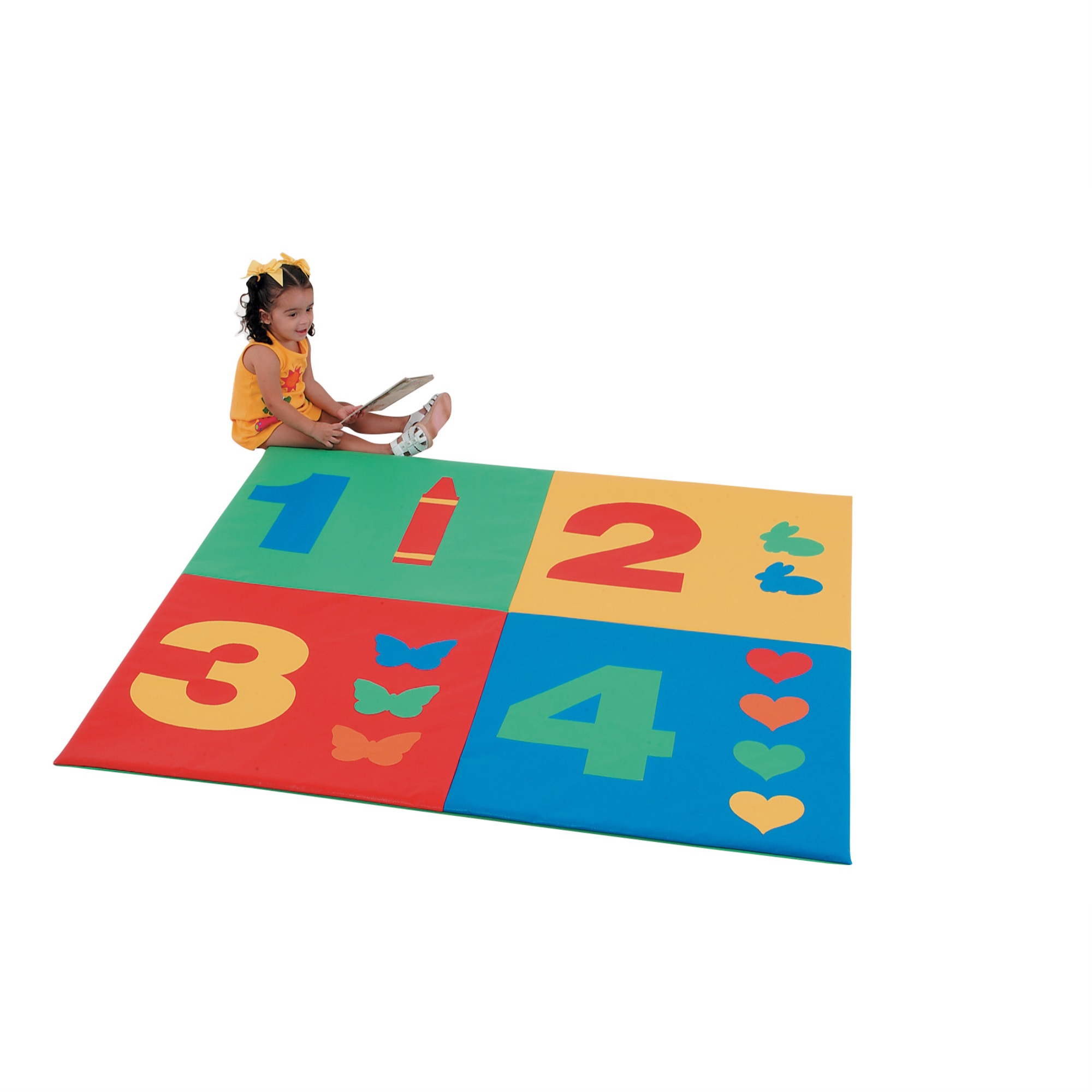 Children's Factory 1234 Number Crawly Mat - Walmart.com