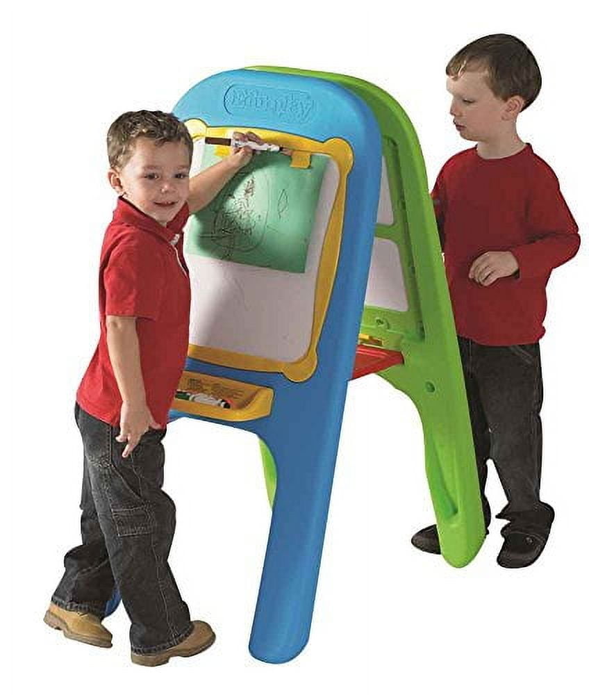 Children’s Factory Indoor-Outdoor Molded Double Easel, CF910-068 ...