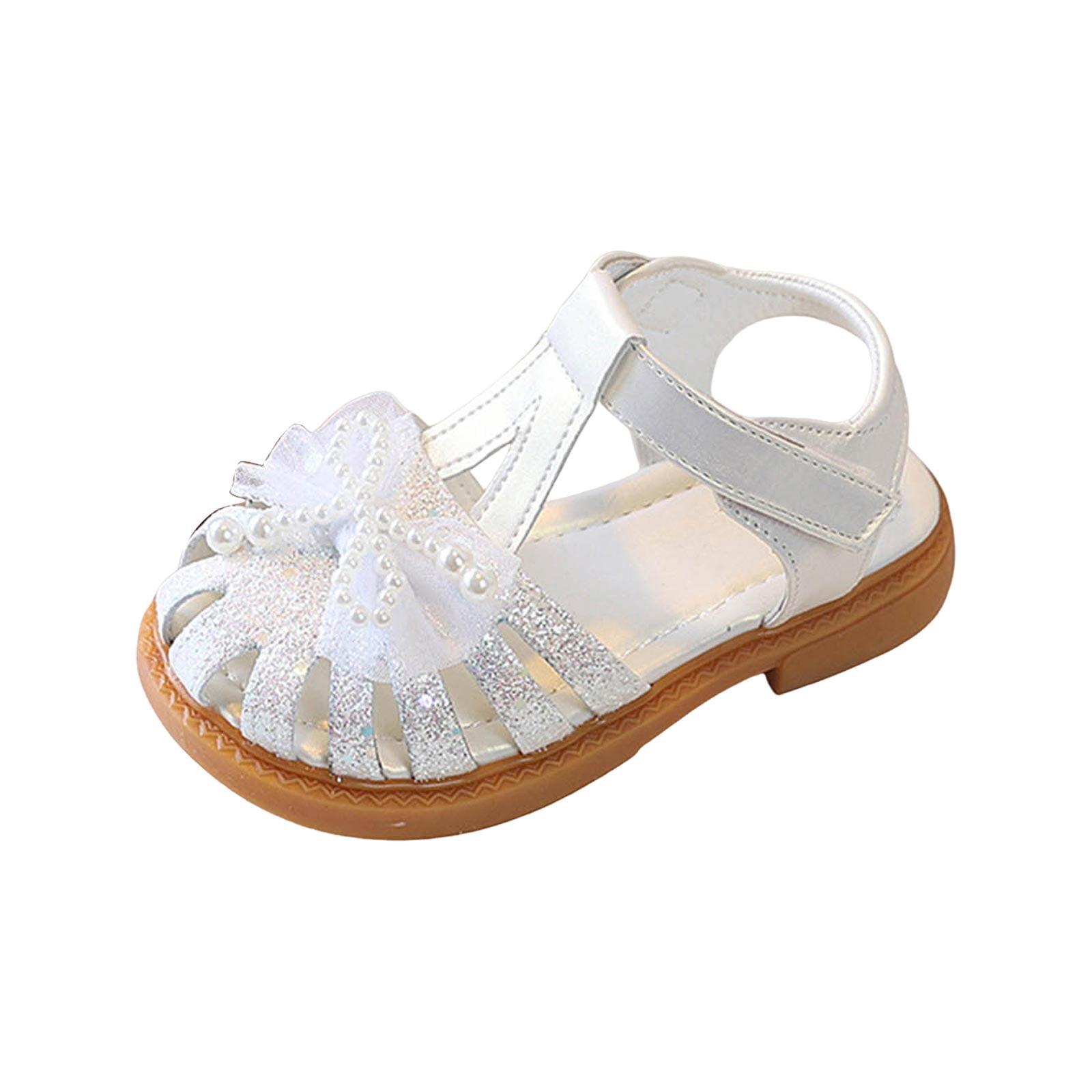 Children's Fashionable Casual Sandals Little Girls Lace Bow Princess ...