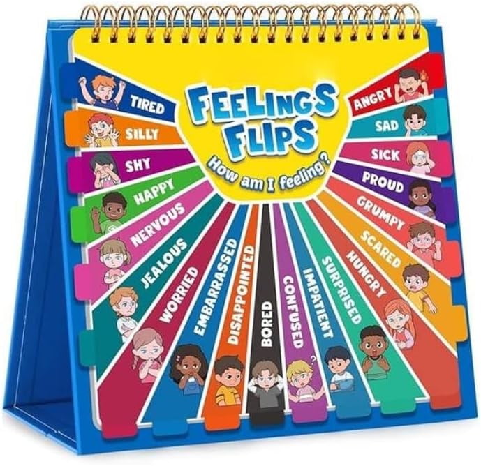 Children's Feelings and Emotions Book, A Fun Flipbook for Emotional ...
