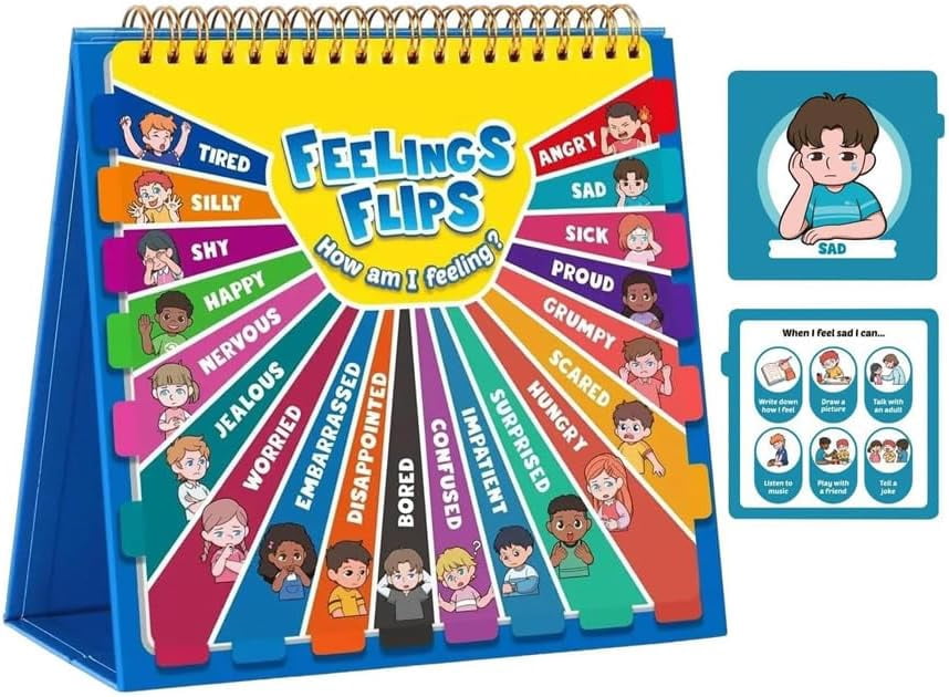 Children's Feelings and Emotions Book – A Fun Flipbook for Emotional ...