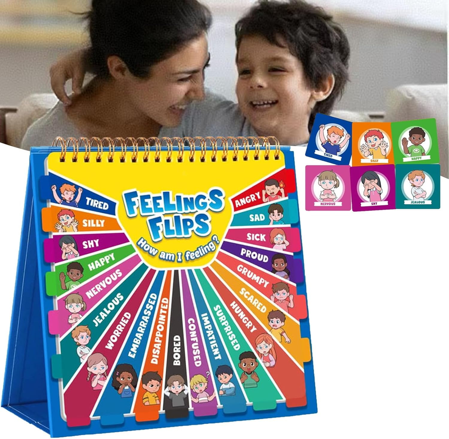 Children's Feelings and Emotions Book, A Fun Flipbook for Emotional ...