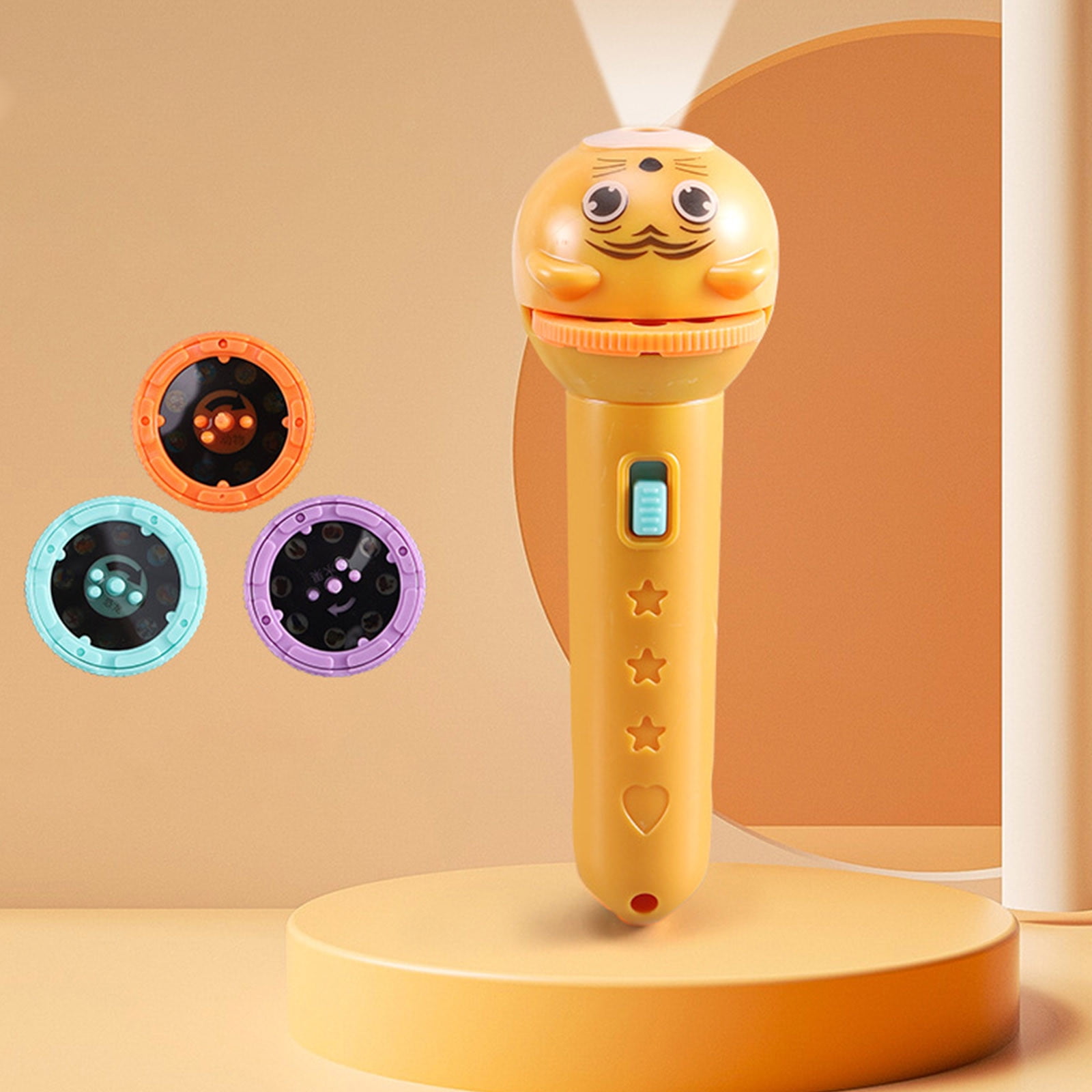 Children's Flashlight Small Powerful Flashlight Toy Projection ...
