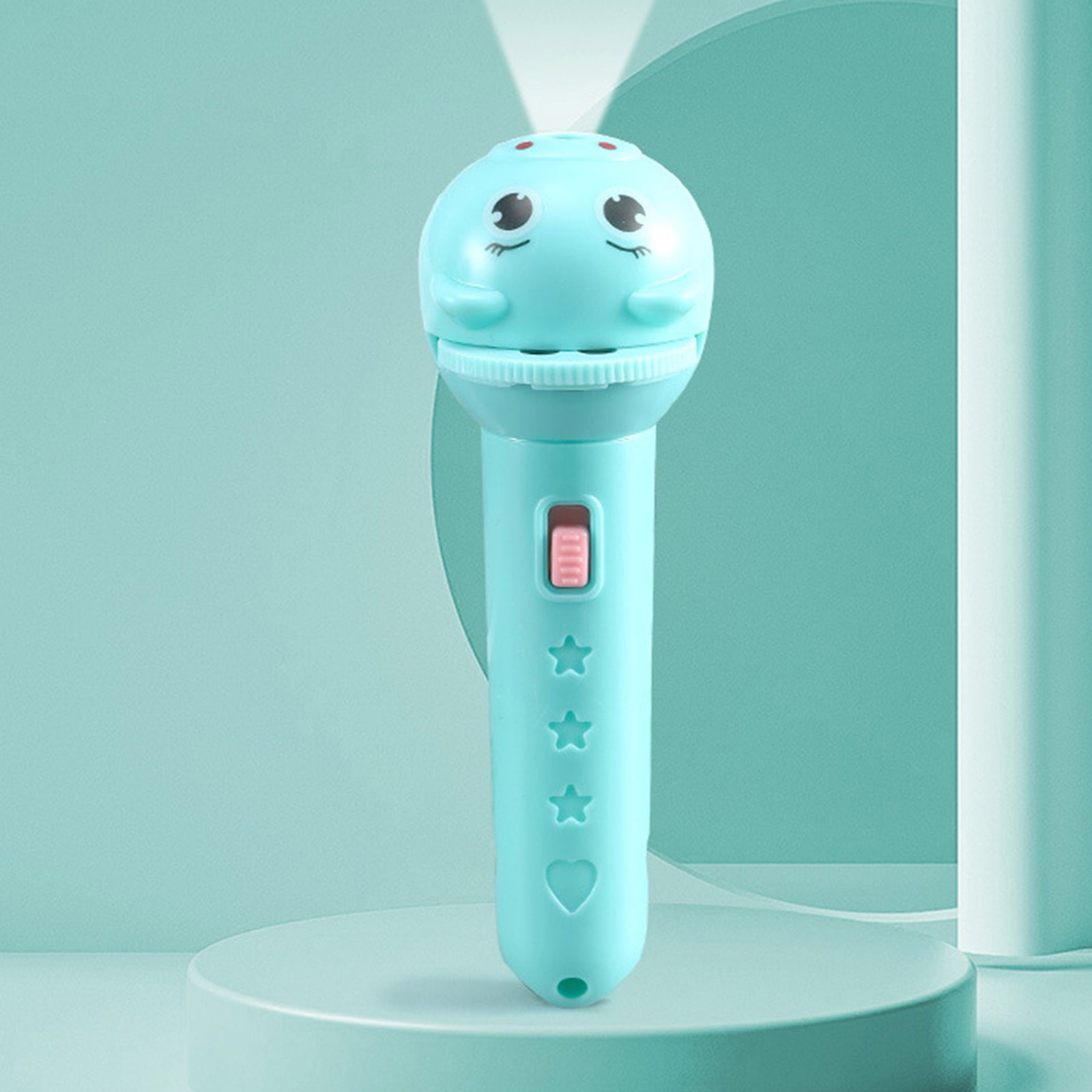 Children's Flashlight Toy Projection Flashlight Early Education Picture ...