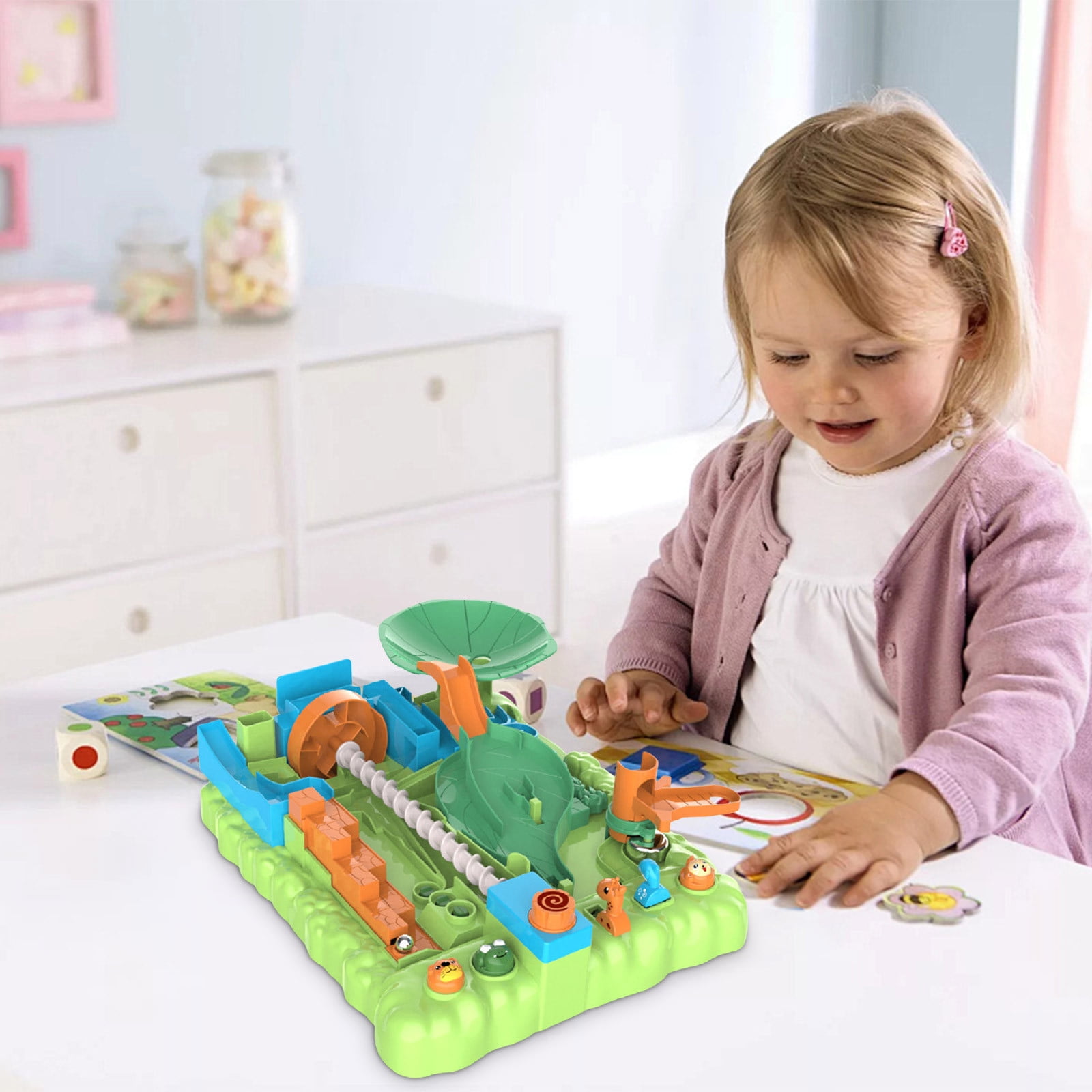 Children’s Forest Puzzle Board Game | Kid’s Educational Strategy Toy for Family Fun | Colorful ...