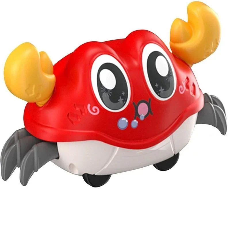 Children's Fun Double Return Force Left and Right Shake Simulation Crab ...