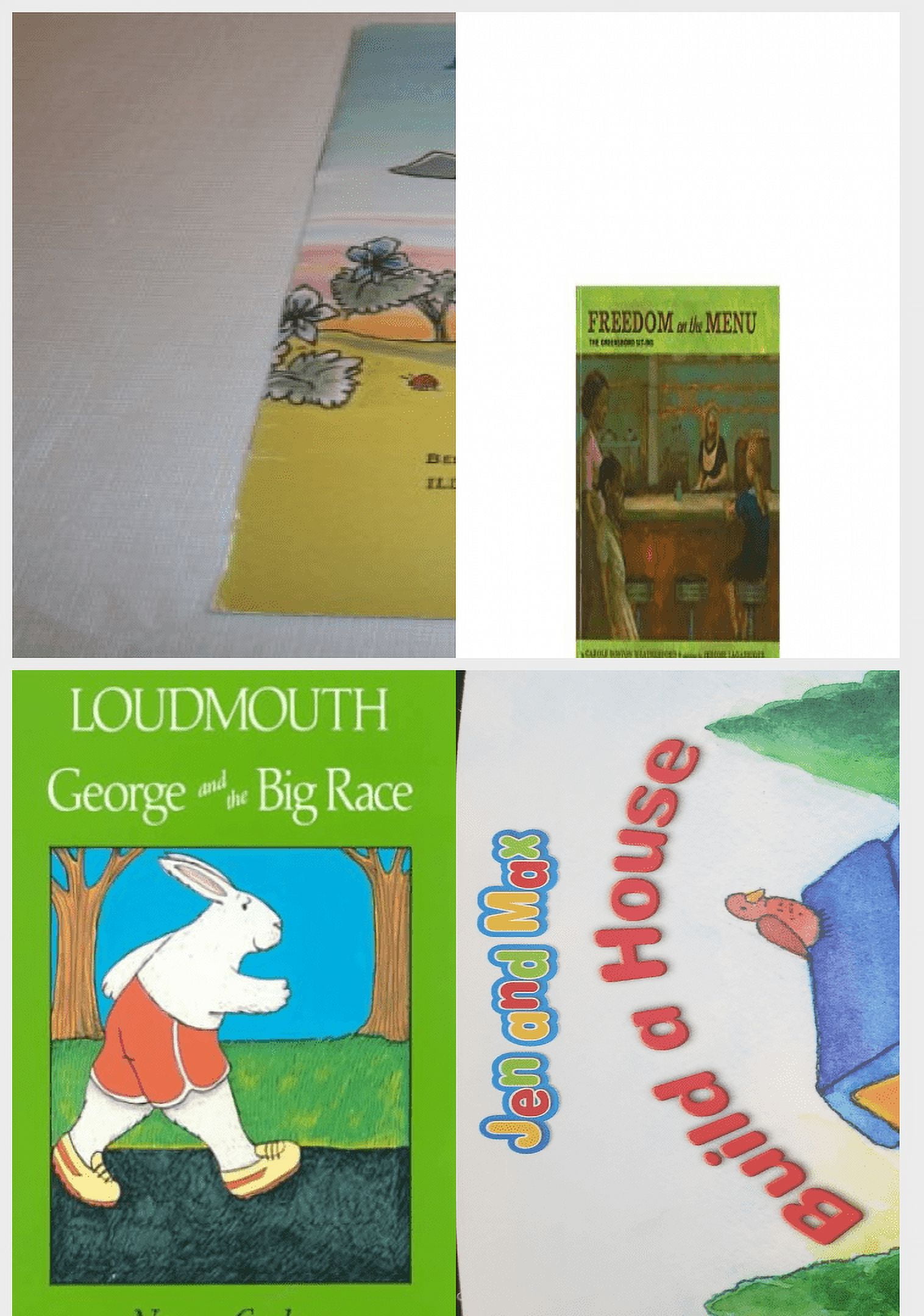 Children's Fun & Educational 4 Pack Paperback Book Bundle (Ages 3-5 ...