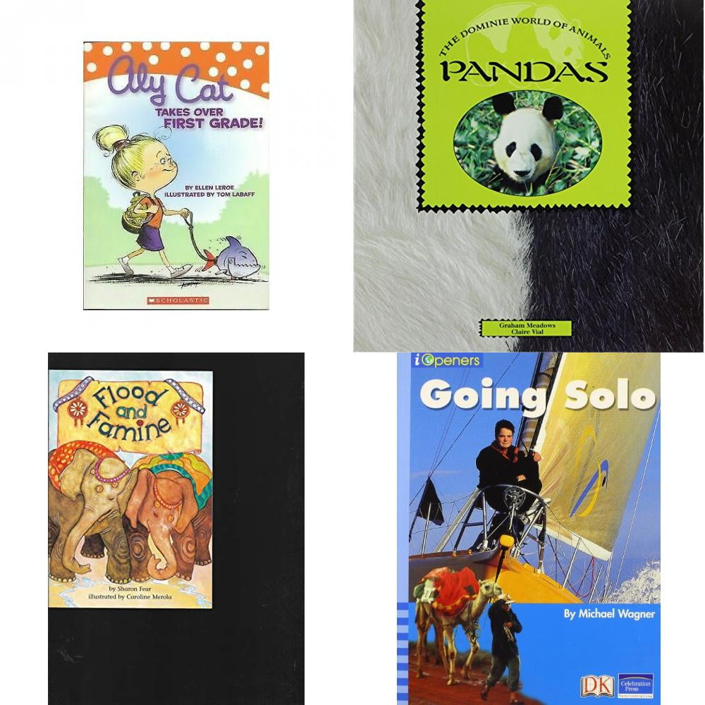 Children's Fun & Educational 4 Pack Paperback Book Bundle (Ages 6-12 ...