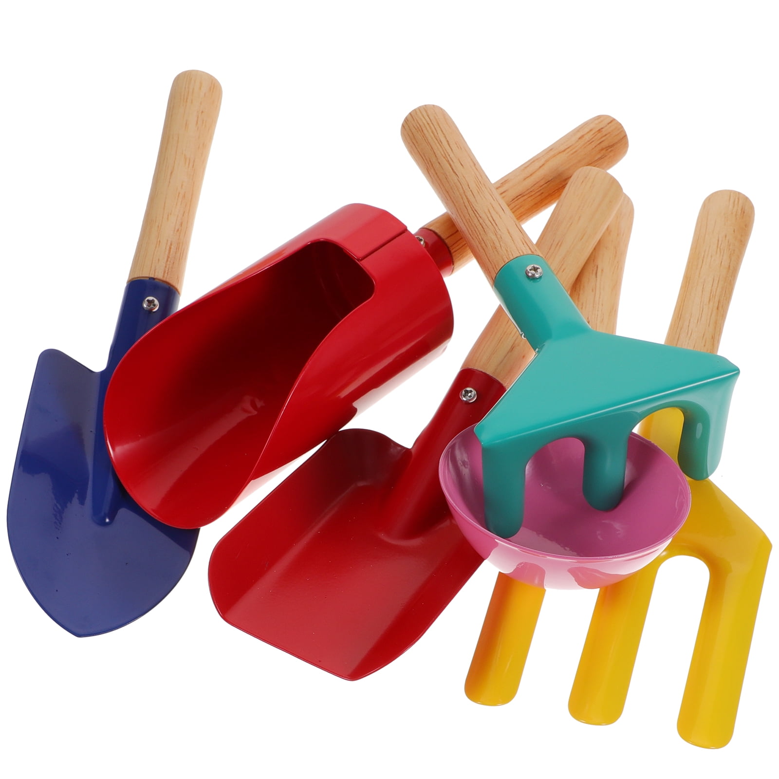 Children's Gardening Tool Set Hand Rake Beach Sand Play Plant Iron ...