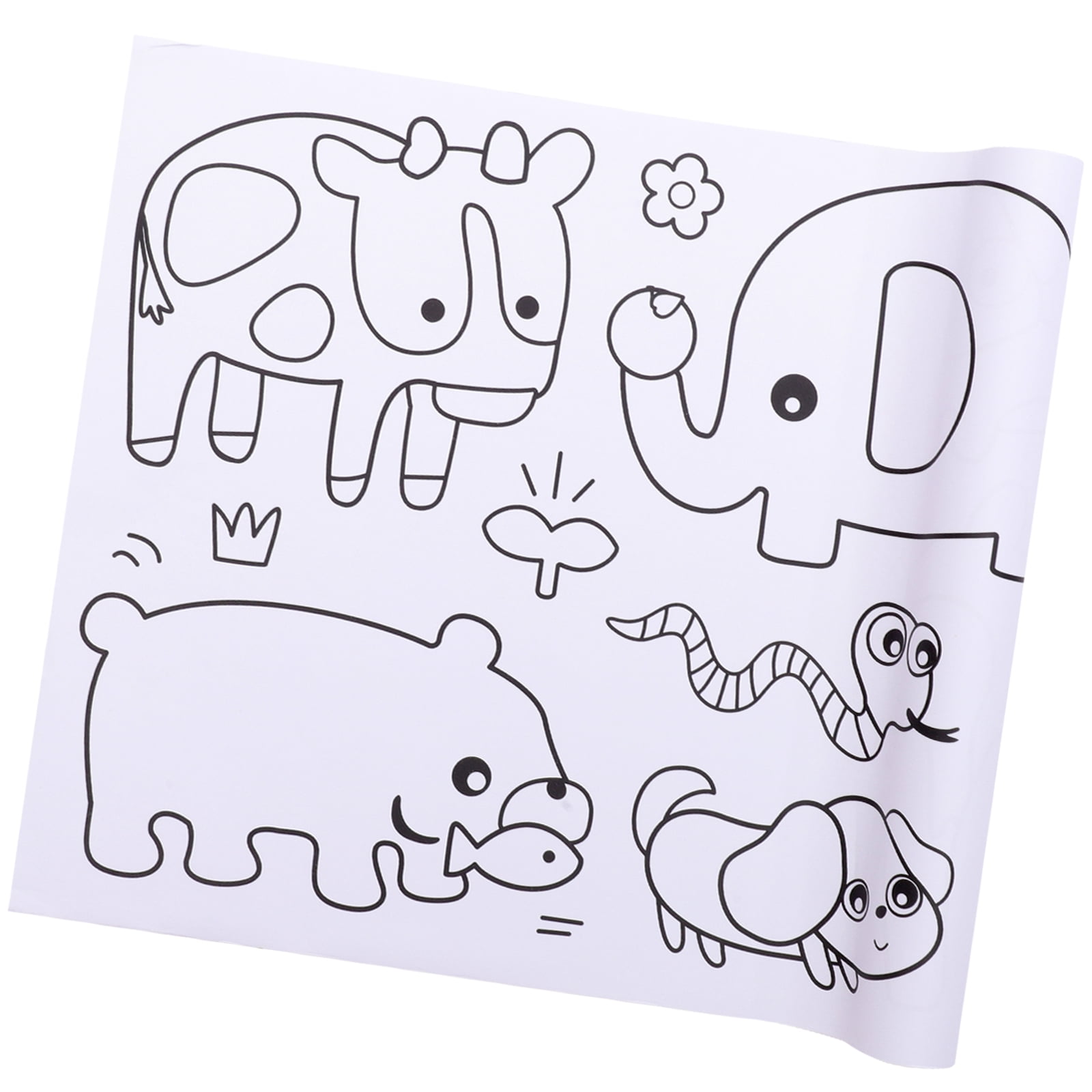Kids Art Easel Children's Graffiti Scroll Kids Art Paper Roll Baby ...