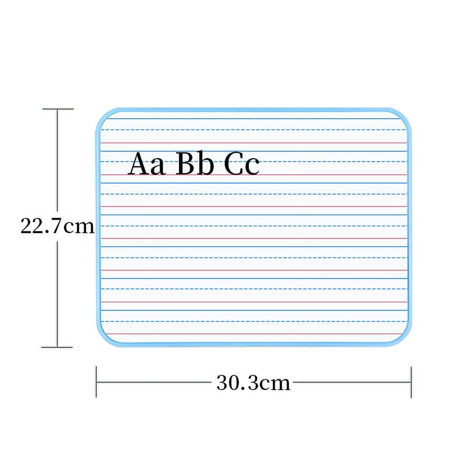 Children's Graffiti Whiteboard Double iSded Four Line Three Plaid Non ...