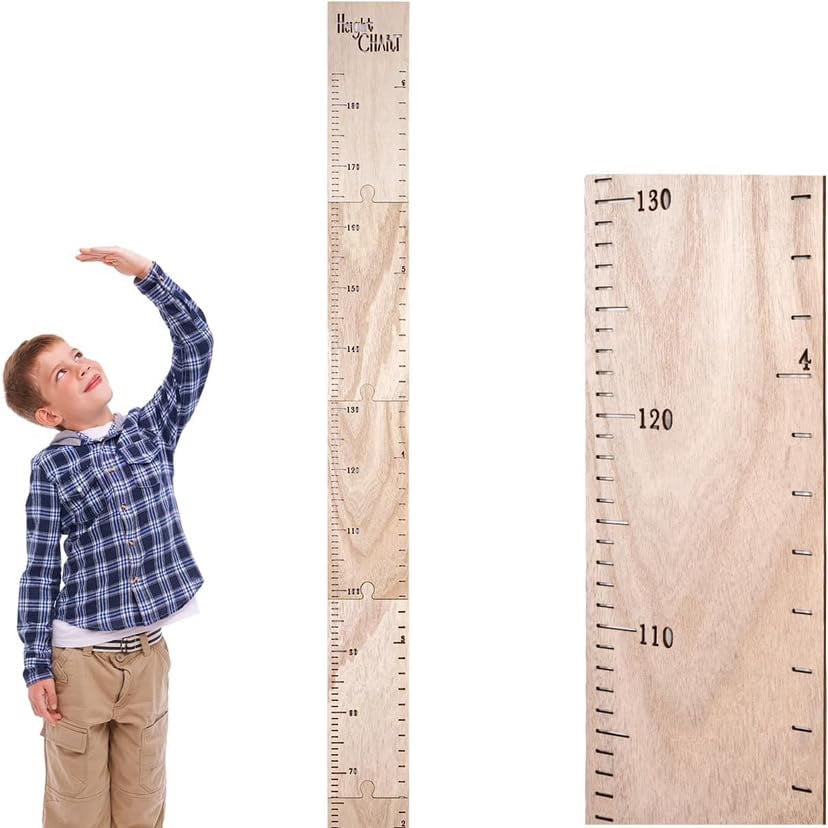 Children's Growth Measurement Chart, Easily Removable Without Damaging ...