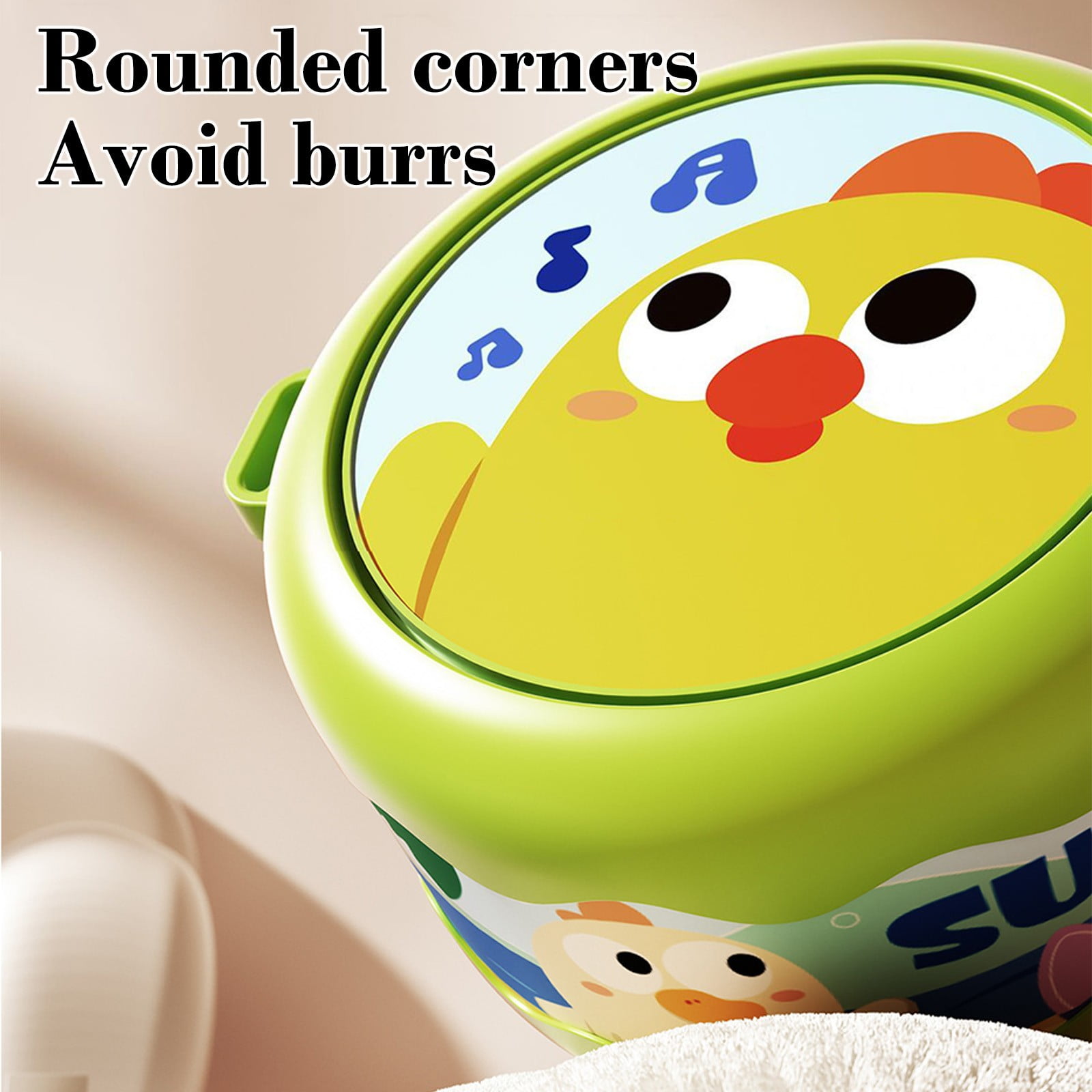 Children's Hand Drum Toy, Early Education Musical Instrument, Baby ...